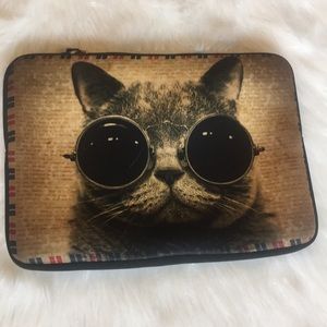Accessories | Cat With Sunglasses Laptop Bag | Poshmark